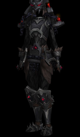 Ebony - Venthyr Covenant Campaign Mail Armor Set - Transmog Set - 12.0. ...