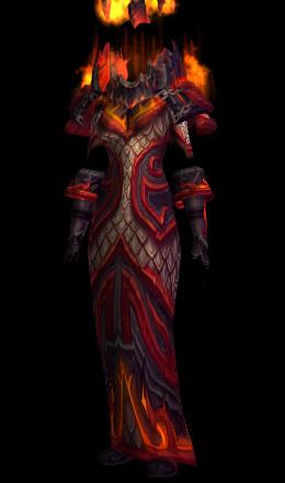 Volcanic Regalia (Heroic Recolor) - Transmog Set - 11.1.7 PTR