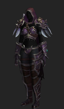 Dark Ranger General - Chestguard and Cloak - Transmog Set - 11.1.7 PTR