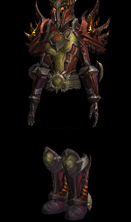 Warplate of the Obsidian Aspect (Mythic Lookalike) - Transmog Set - 12. ...