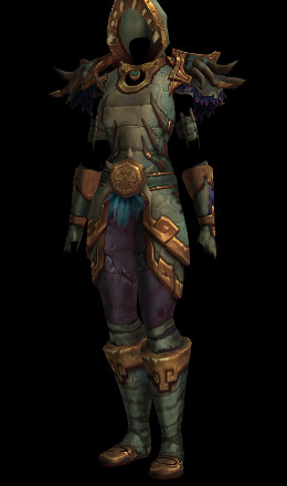 Zandalar Dungeon Leather (Heroic Recolor) - Transmog Set - 11.0.2 PTR