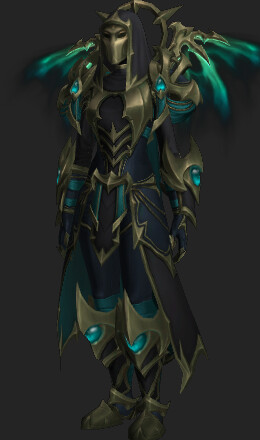 Obsidian Gladiator's Priest Set Dragonflight Season 2 PVP - Transmog ...