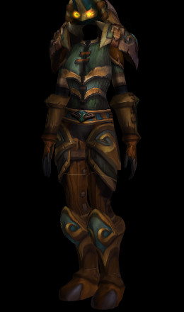 Ahn'Kahar Blood Hunter's Battlegear (25 Normal Recolor) - Transmog Set ...