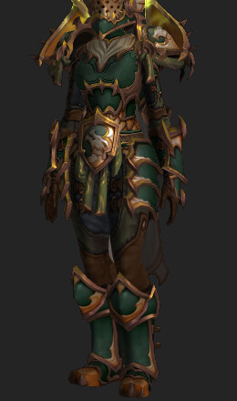 Obsidian Gladiator's Warrior Set Dragonflight Season 2 PVP - Transmog ...