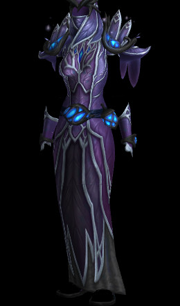 Night Courtier Raiment - Night Fae Covenant Renown Cloth Armor Set ...