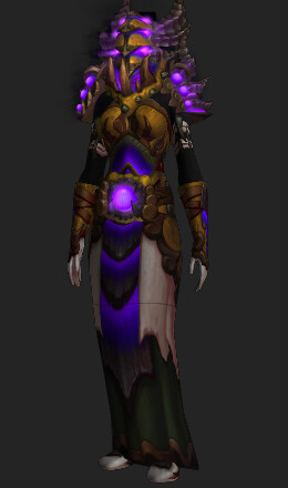 Regalia of the Horned Nightmare (Raid Finder Recolor) - Transmog Set ...