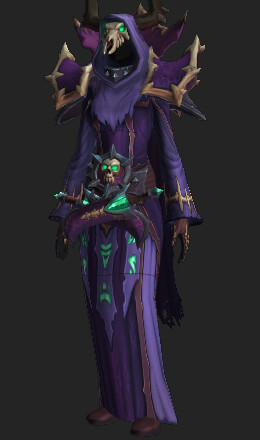Initiate's Necromantle Vestments - Transmog Set - 10.2.0 PTR