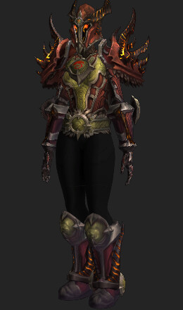 Warplate of the Obsidian Aspect (Mythic Lookalike) - Transmog Set - 11. ...