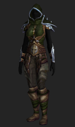 Legion Leather Quest Armor (Recolor) - Transmog Set - 11.1.0 PTR