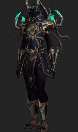 Prime - Necrolord Covenant Renown Cloth Armor Set - Transmog Set - 10.2 ...