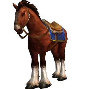 Riding Horse (Chestnut) - NPC - TBC Classic