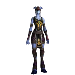 Shattered Sun Warrior - Draenei Female Tier 1 - NPC - TBC Classic