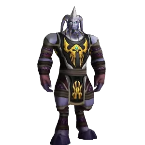 Shattered Sun Warrior - Draenei Male Tier 1 - NPC - TBC Classic