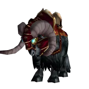 Fast Black War Ram - NPC - TBC Classic