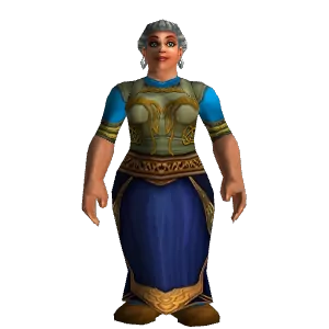 World Dwarf Female Warrior Trainer - NPC - TBC Classic