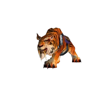 Riding Tiger (Red) - NPC - TBC Classic