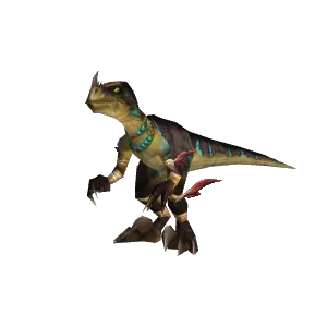 Riding Raptor (Obsidian) - NPC - TBC Classic