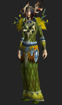 Cenarion Raiment (Recolor) - Item Appearance Set - TBC Classic
