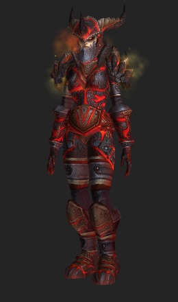 Colossal Dragonplate Battlegear - Transmog Set - World of Warcraft