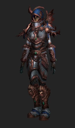 Cataclysmic Gladiator's Scaled Armor - Transmog Set - World of Warcraft
