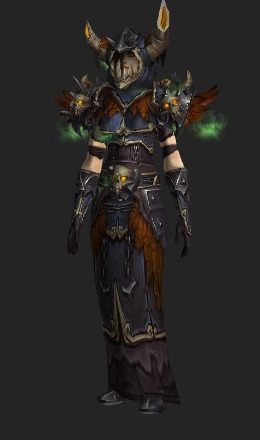 Malevolent Gladiator's Felweave Armor (Elite Recolor) - Transmog Set ...