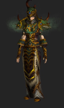 Malevolent Gladiator's Dragonhide Armor - Transmog Set - World of Warcraft