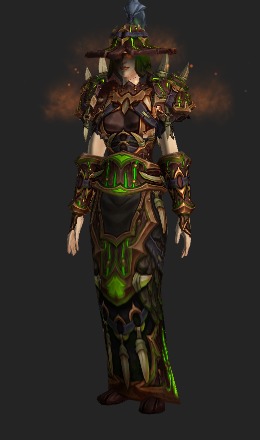 Dreadful Gladiator's Ringmail Armor - Transmog Set - World of Warcraft