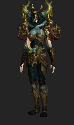 Tyrannical Gladiator's Dragonhide Armor (Elite Recolor) - Transmog Set ...