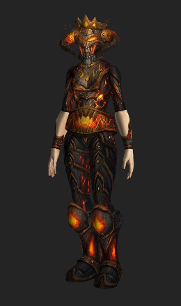Magma Plated Battlearmor (Heroic Lookalike) - Transmog Set - World of ...