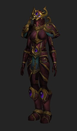 Truesteel Battleplate (Recolor) - Transmog Set - World of Warcraft