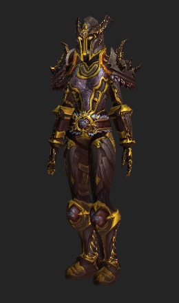 Warplate of the Obsidian Aspect - Transmog Set - World of Warcraft
