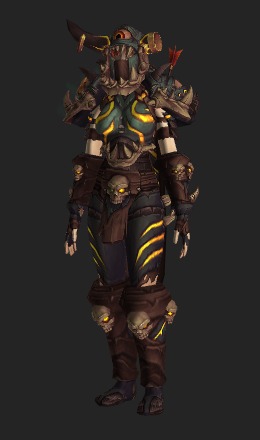 Cruel Gladiator's Chain Armor (Elite Recolor) - Transmog Set - World of ...