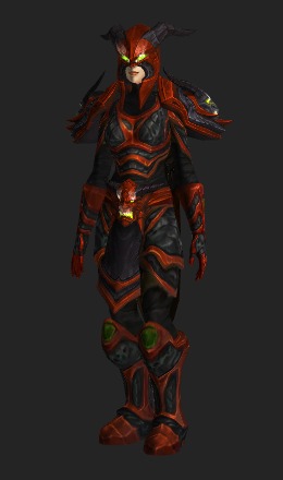 Cruel Combatant's Scaled Armor (Horde Recolor) - Transmog Set - World ...