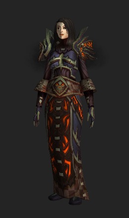 Sanctified Dark Coven's Regalia (25 Heroic Lookalike) - Transmog Set ...