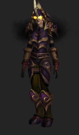 Sanctified Ahn'Kahar Blood Hunter's Battlegear (25 Heroic Recolor ...