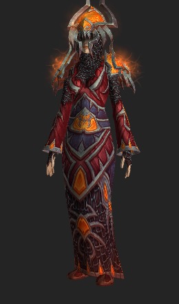 Balespider's Burning Vestments (Normal Recolor) - Transmog Set - World ...