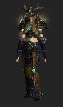 Ruthless Gladiator's Dragonhide Armor (Elite Recolor) - Transmog Set ...