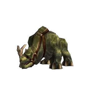 Green Riding Kodo - NPC - WotLK Classic