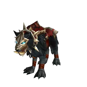Black War Wolf - NPC - WotLK Classic