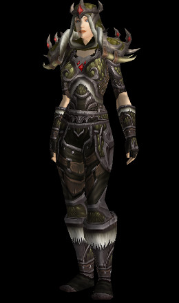 Relentless Gladiator's Chain Armor - Item Appearance Set - WotLK Classic