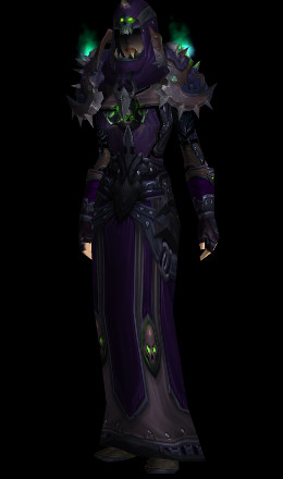 Relentless Gladiator's Felweave Armor - Item Appearance Set - WotLK Classic