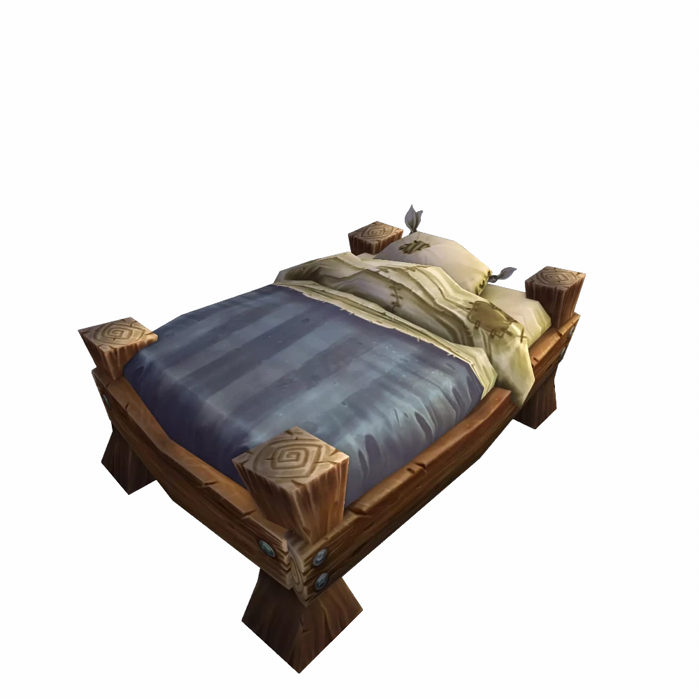 Alliance Soldier's Bed - [Decor] - World of Warcraft