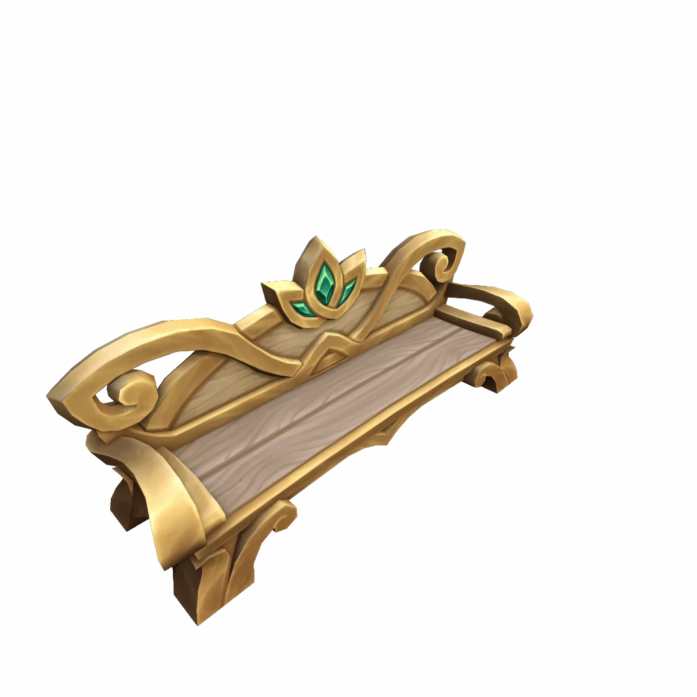 Grand Elven Bench - [Decor] - World of Warcraft