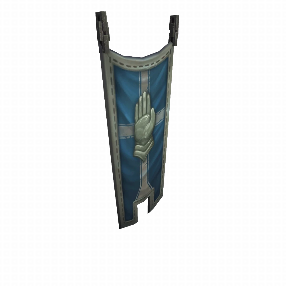 Silver Hand Banner - Decor - World of Warcraft