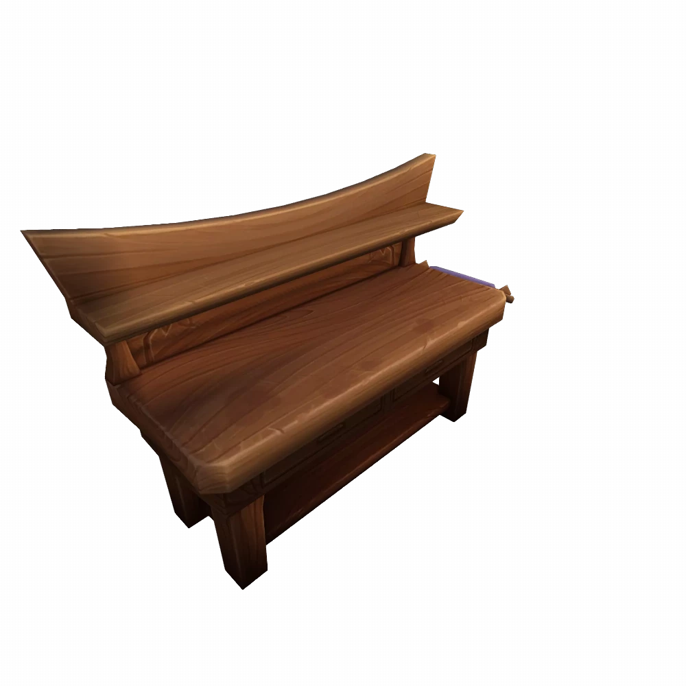 Kaldorei Desk - [Decor] - World of Warcraft