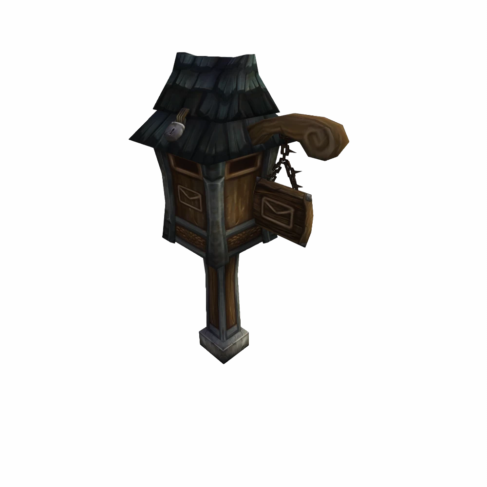 Gilnean Postbox - Decor - World of Warcraft