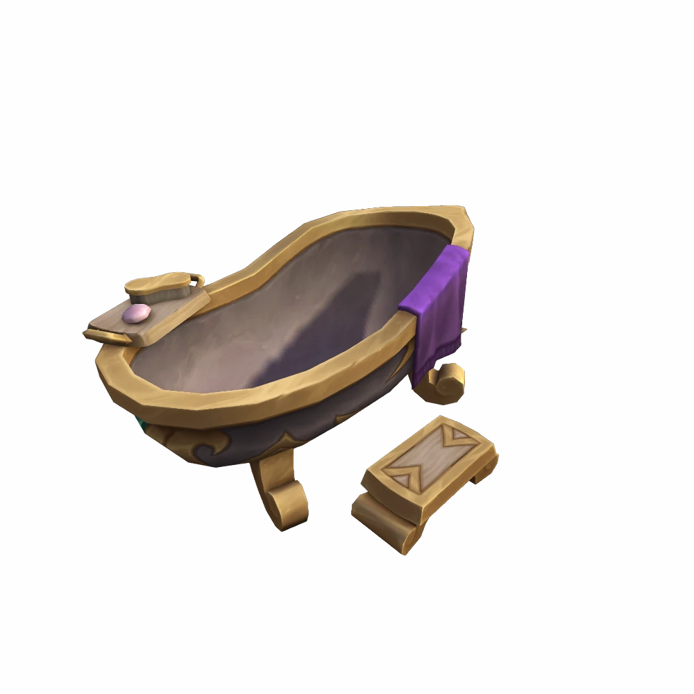 Empty Elegant Elven Bathtub - Decor - World of Warcraft