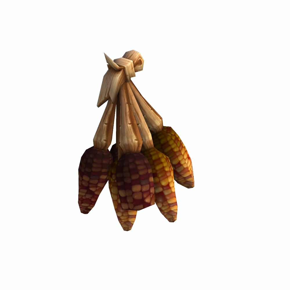 Dried Whitewash Corn - Decor - World of Warcraft
