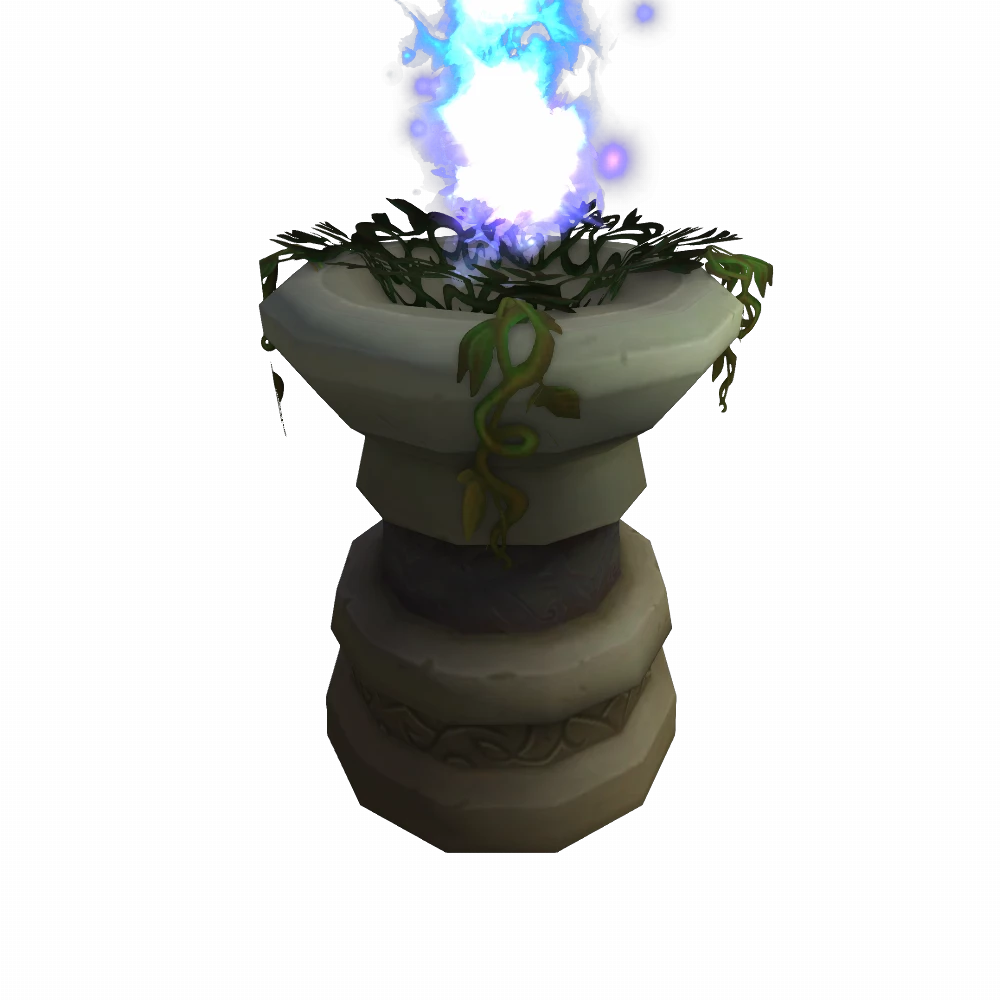 Elven Temple Brazier - Decor - World of Warcraft