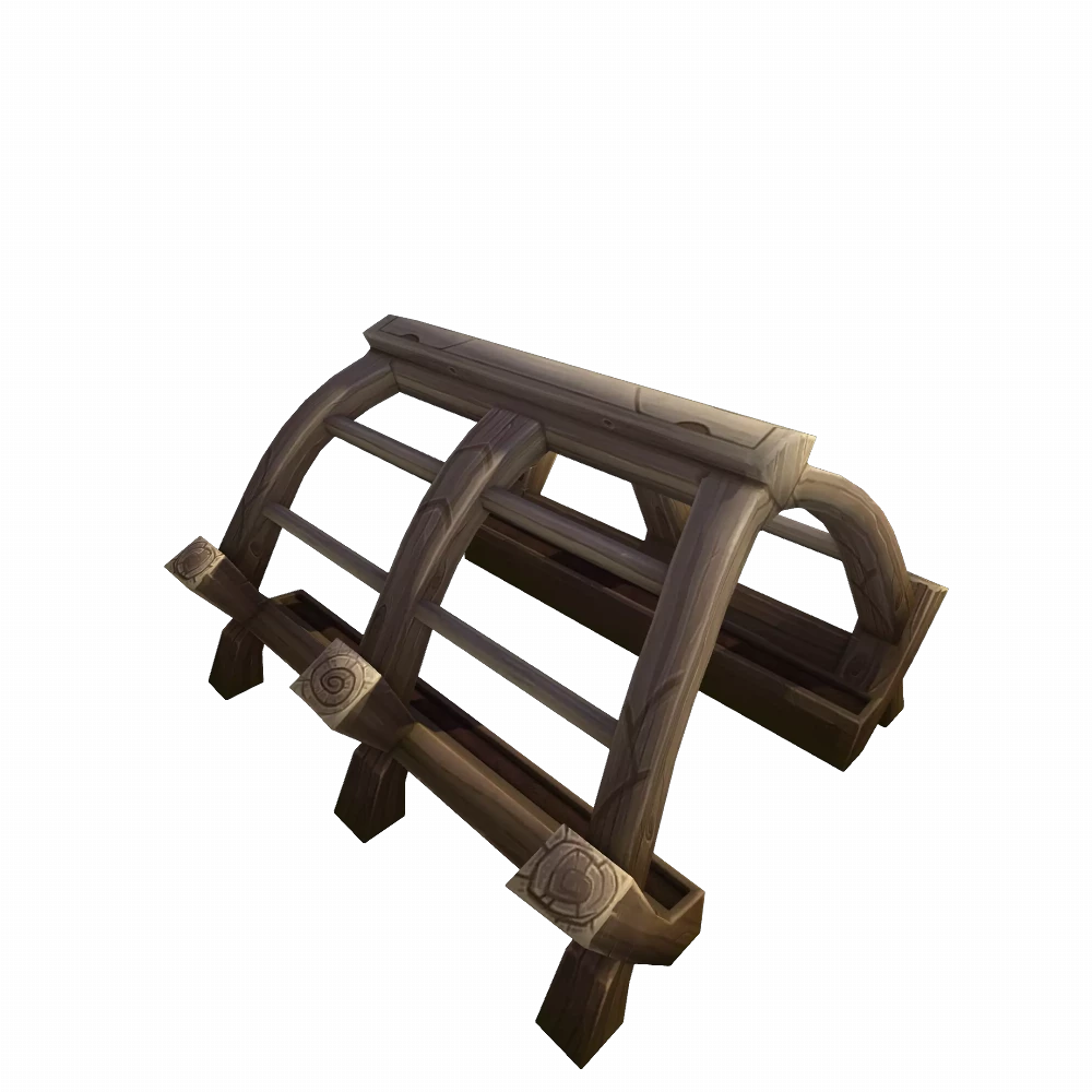 Draenei Farmer's Trellis - [Decor] - World of Warcraft